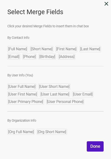 Merge Fields | PastorsLine Merge Fields | PastorsLine